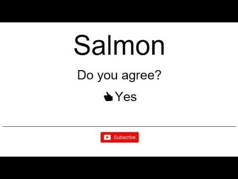How to Pronounce / How to Say: Salmon - YouTube
