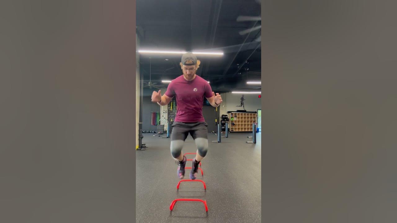 Hurdle Drill - Step/Hop Over - YouTube