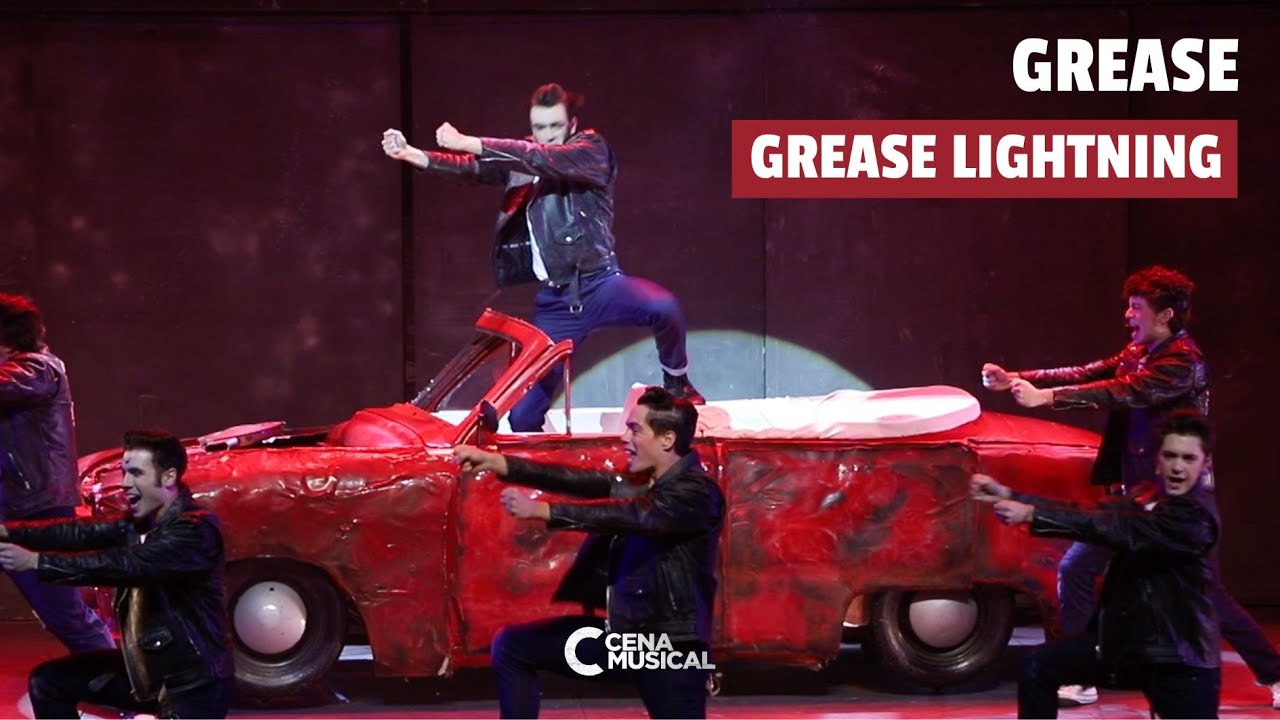 Grease Brasil - 'Grease Lightning' - YouTube