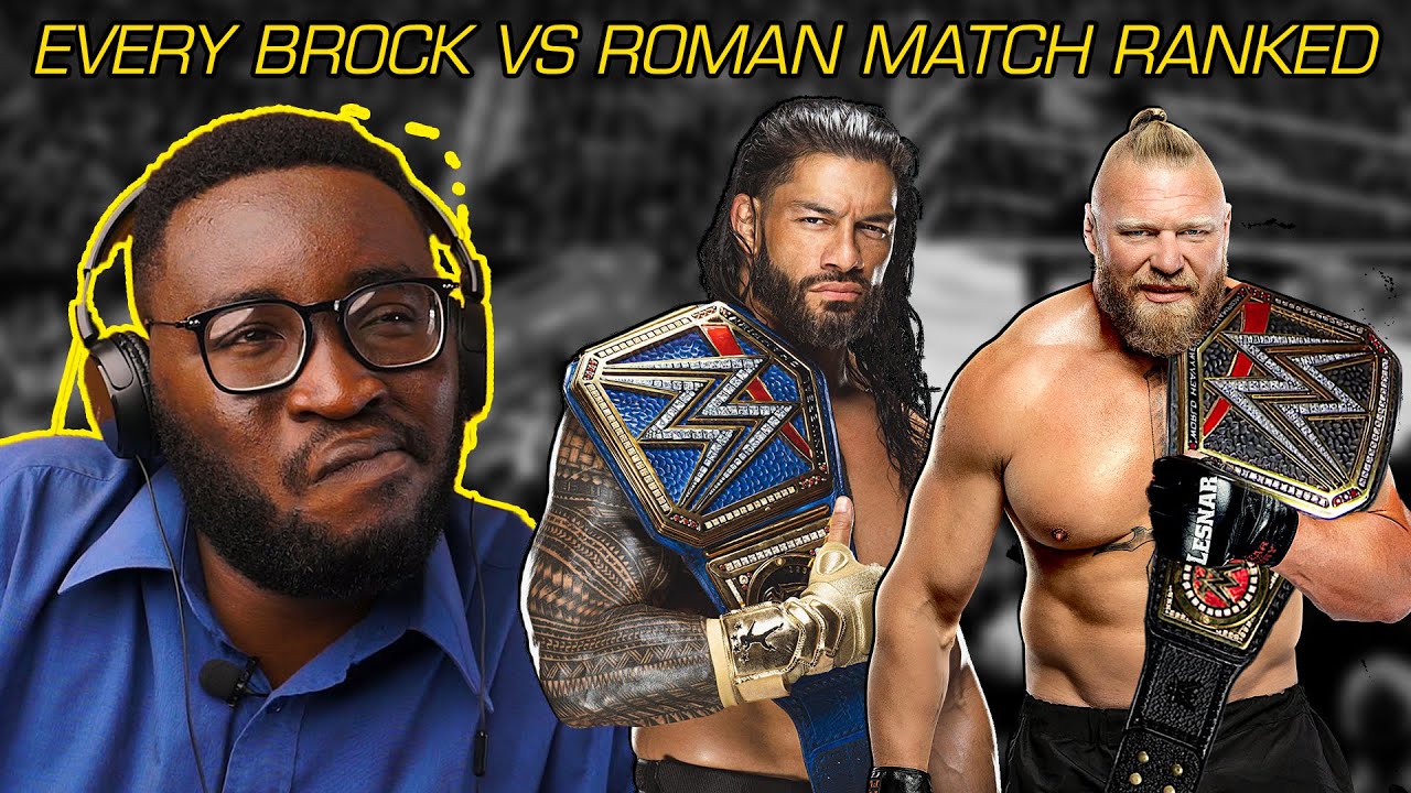 EVERY Brock Lesnar vs Roman Reigns Match Ranked from WORST to BEST ...
