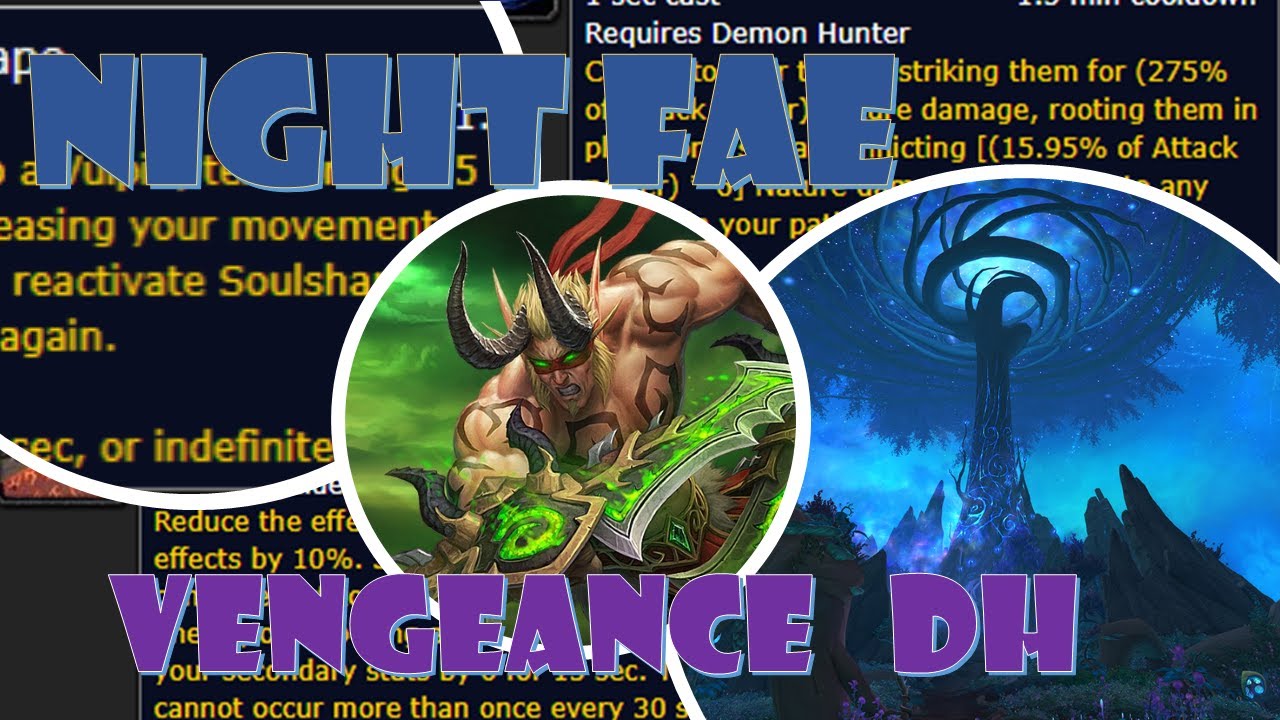 Night Fae - Vengeance Demon Hunter Shadowlands Beta - YouTube