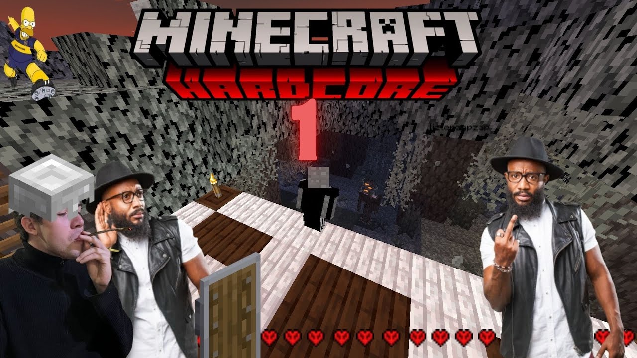 SIMPLEMENTE MINECRAFT HARDCORE!! Cap 1!! EMPEZAMOS EN EL NUEVO BIOMA BLANCO!! - YouTube