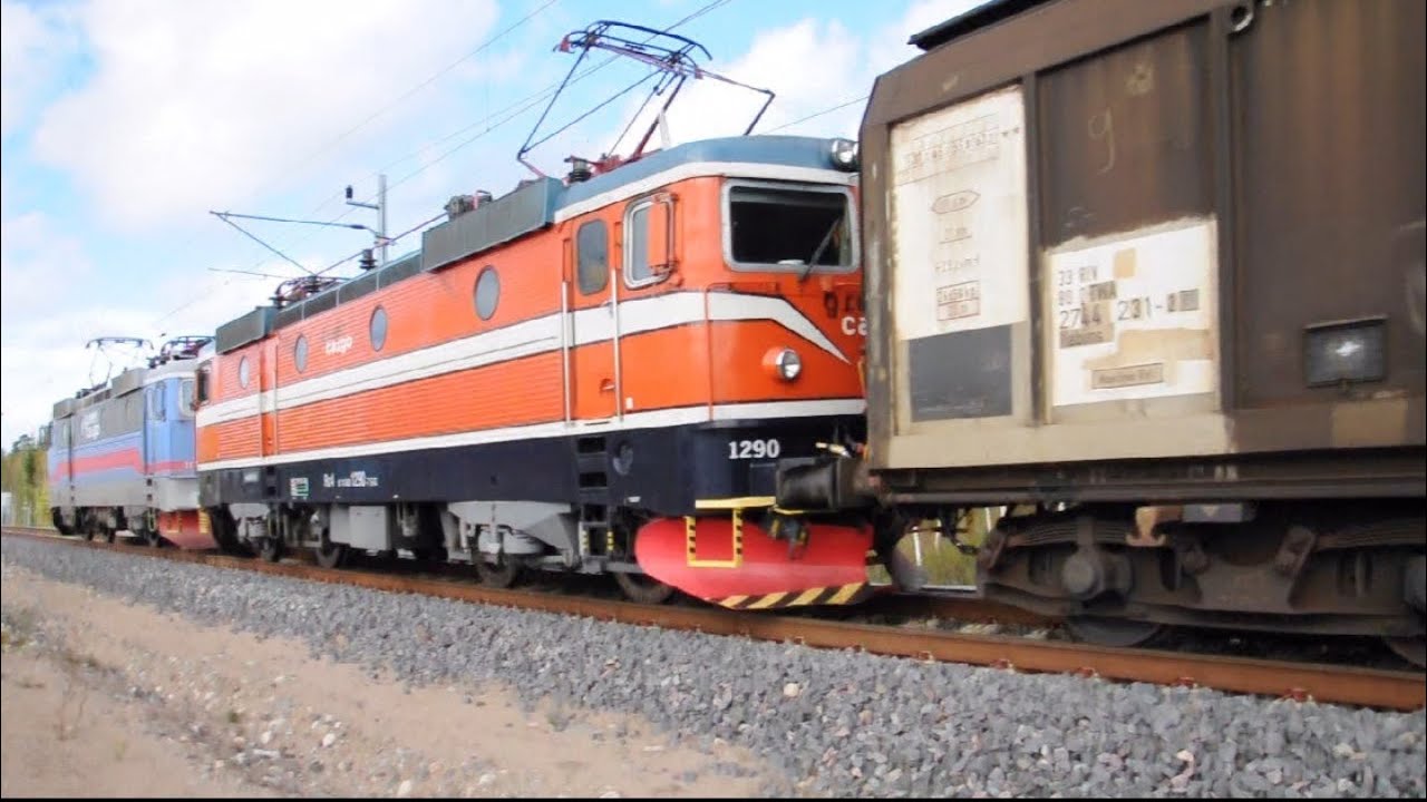 Green Cargo Rc4 1170 - Rc4 1290 [Orange] at Haparandabanan - YouTube