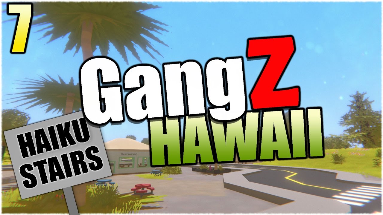 Unturned Gameplay Hawaii Map GangZ: Haiku the Haiku Stairs - YouTube