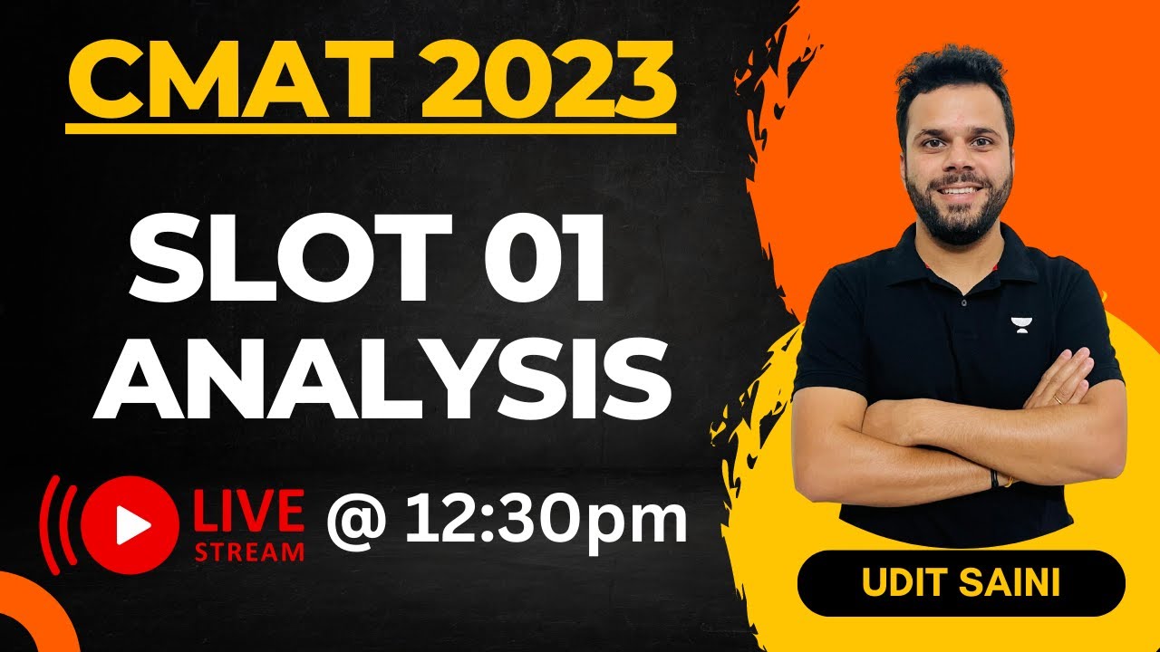 CMAT 2023 - Slot 01 Complete Analysis | Difficulty Level | Questions ...
