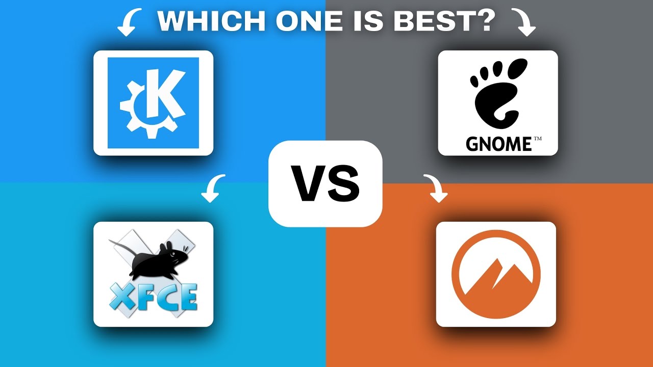 KDE vs GNOME vs XFCE vs Cinnamon 2025 – Which Is the ULTIMATE Desktop ...