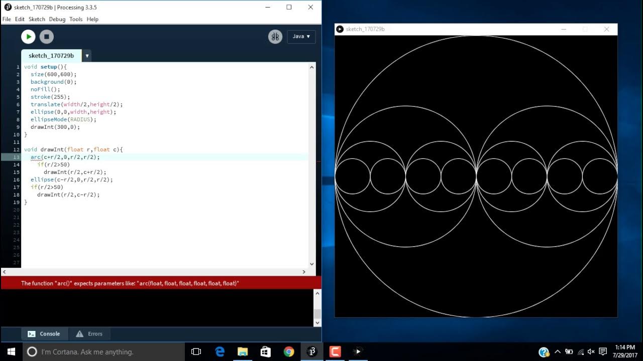 Processing generative art 8 - YouTube