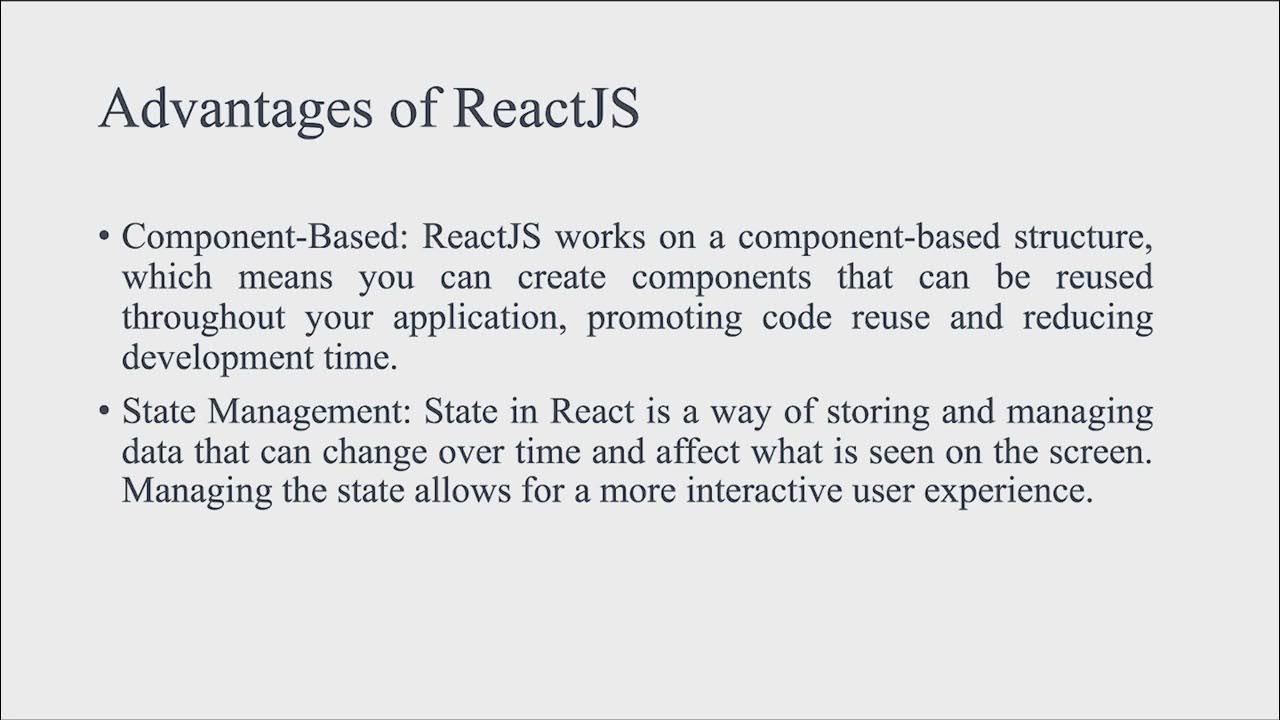 Web Development Module 4 Lecture 3 Introduction To Reactjs Youtube