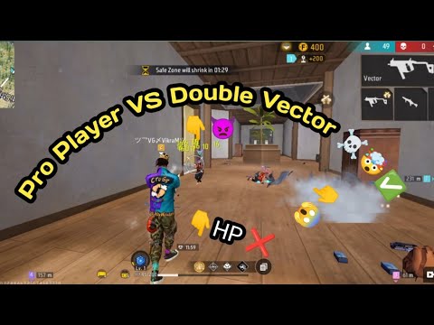 Excellent Level Double Vector 😵☠️ || free fire double vector ⚡ 99% ...
