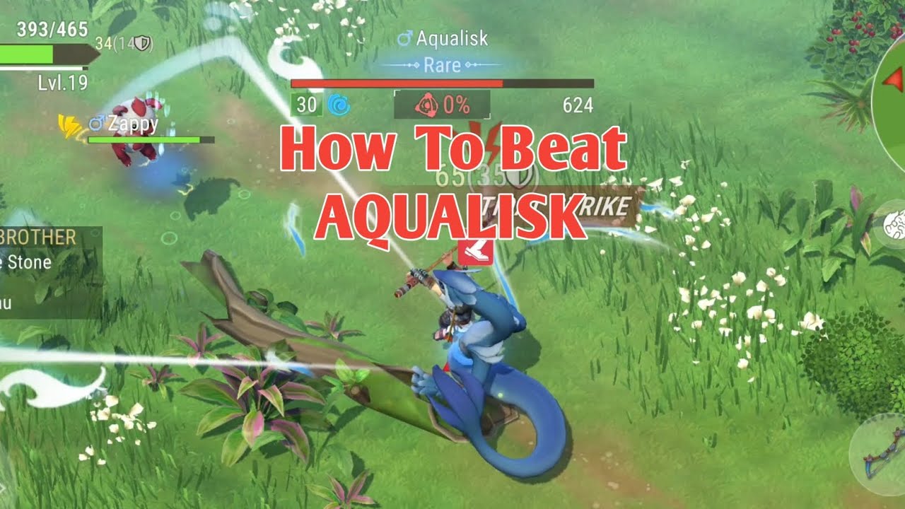 How to beat Aqualisk On Amikin Survival - YouTube
