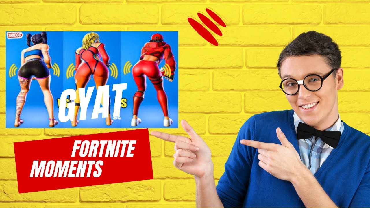 Fortnite RAGE (GYAT) Moments - YouTube