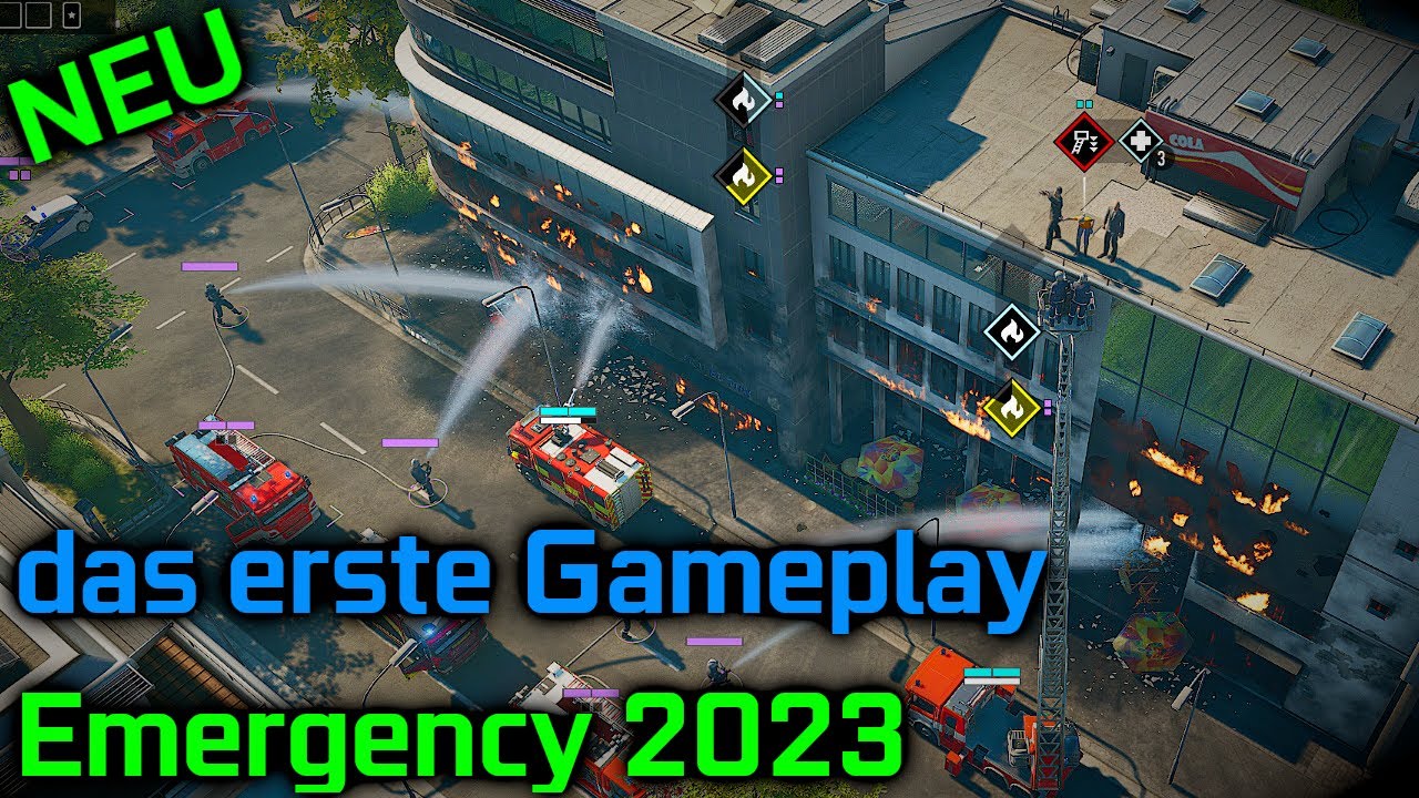 Emergency 2023 | das erste Gameplay | Talkrunde zum neuen Emergency - YouTube