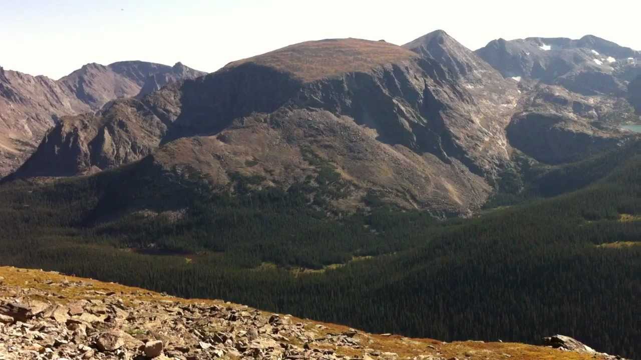 Panorama at the summit (Trail Ridge Road) - YouTube
