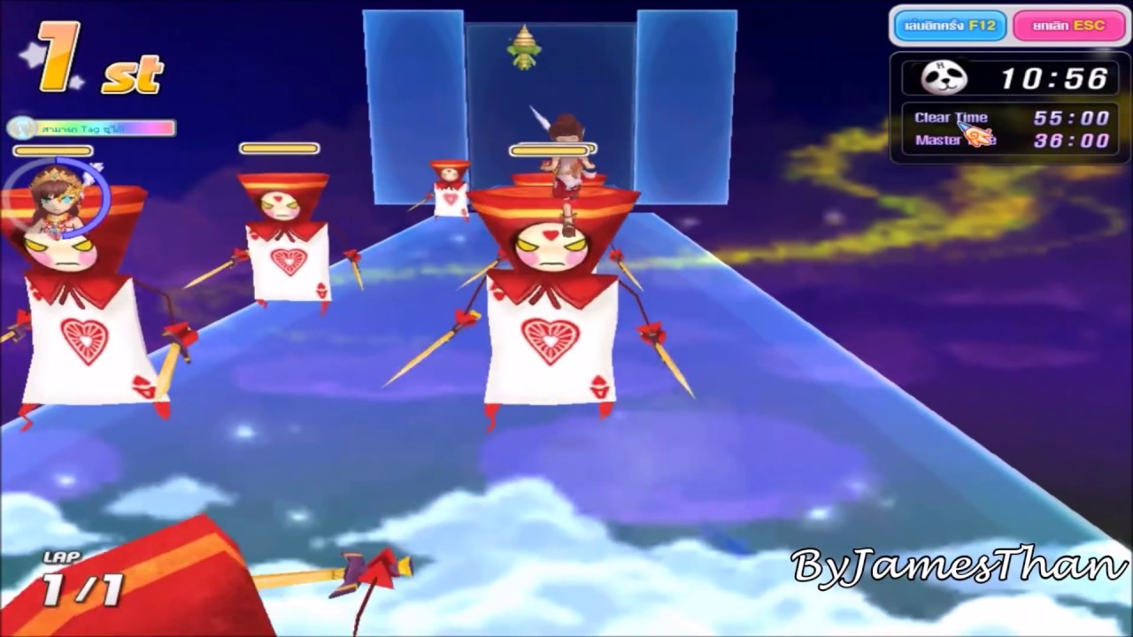 TalesRunner - ทดสอบตัวละครใหม่ กินรี Dr.Hell 1-9 (60fps) - YouTube