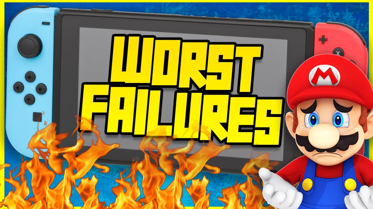 Some Of The Biggest FAILURES Of The Nintendo Switch - YouTube