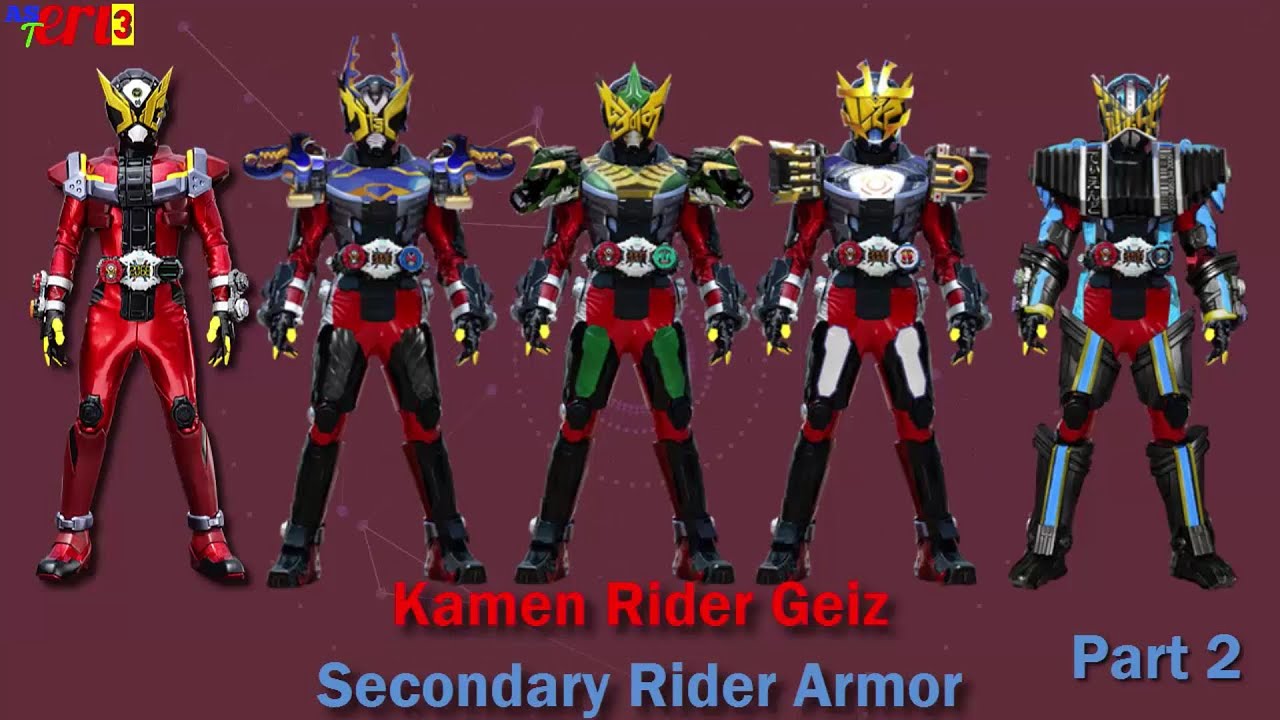 Kamen Rider Geiz Secondary Legend Rider Armor part2 - YouTube