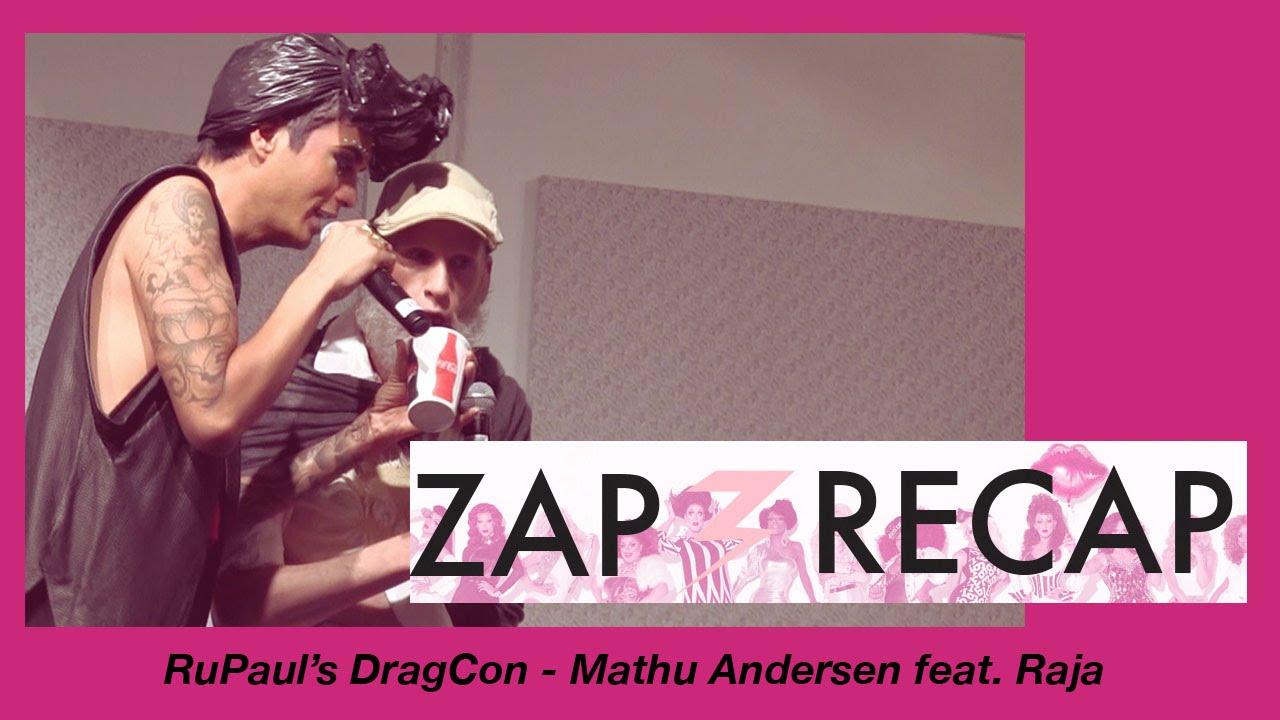 RuPaul's DragCon - Mathu Andersen (intro by Raja) - YouTube