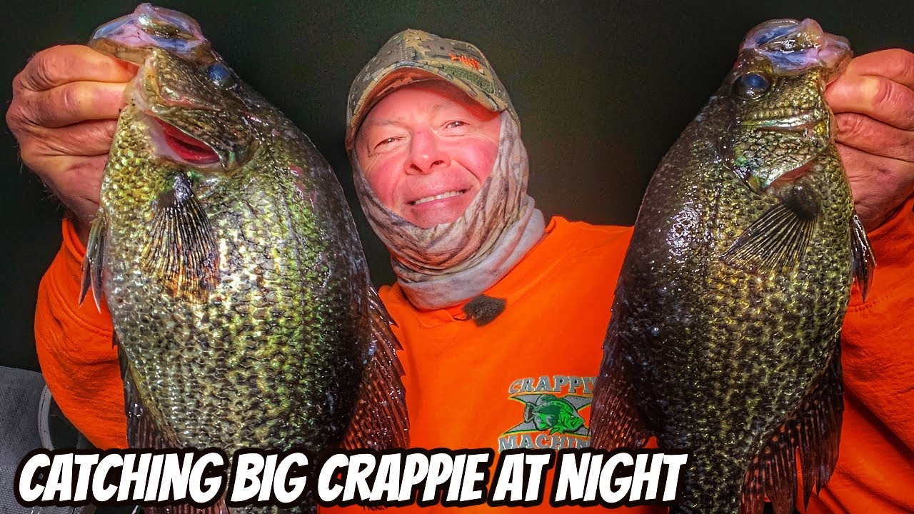 CATCHING BIG CRAPPIE AT NIGHT- Crappie Machine S1 E2 - YouTube