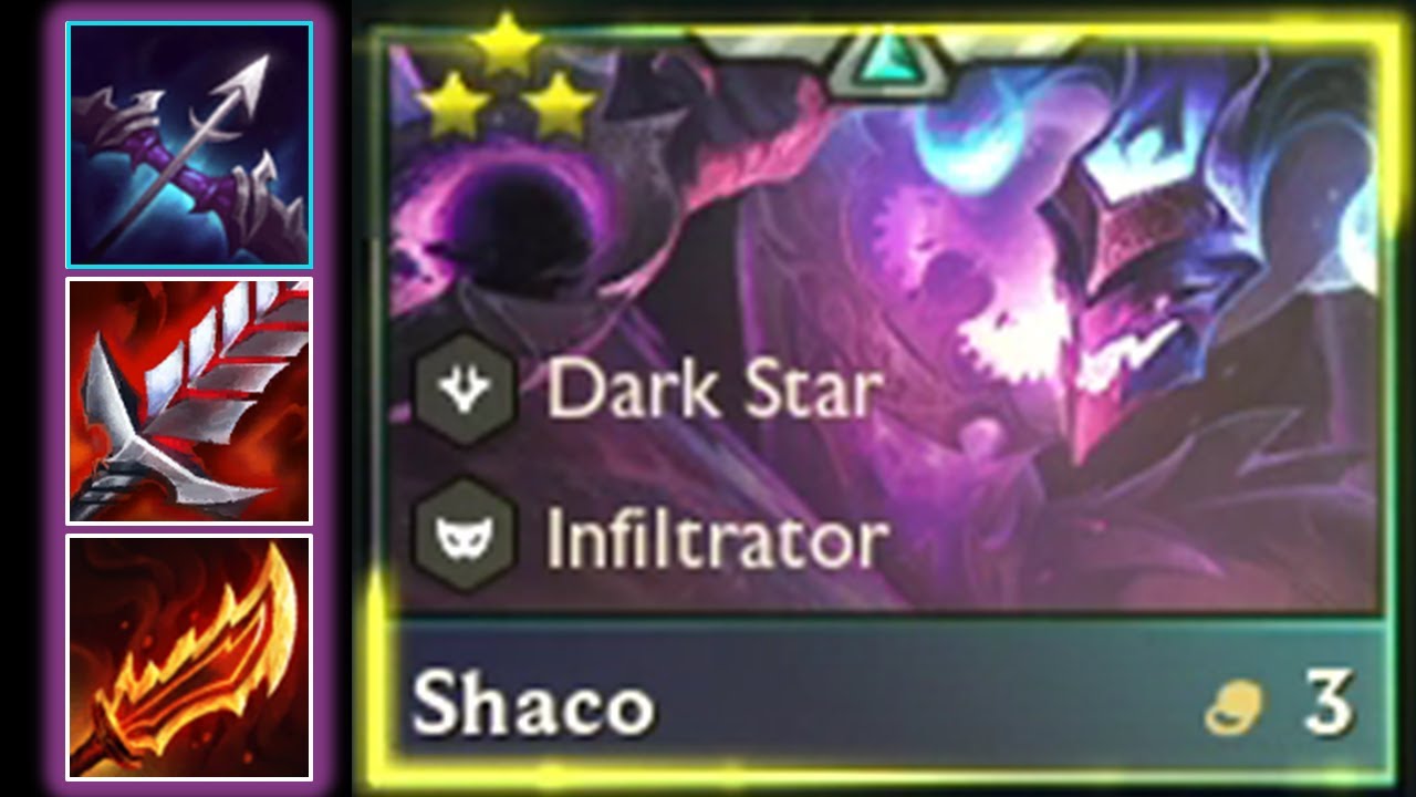 Dark Star Shaco Carry & Thresh Pulling in More Sacrifices - Set 3.5 ...