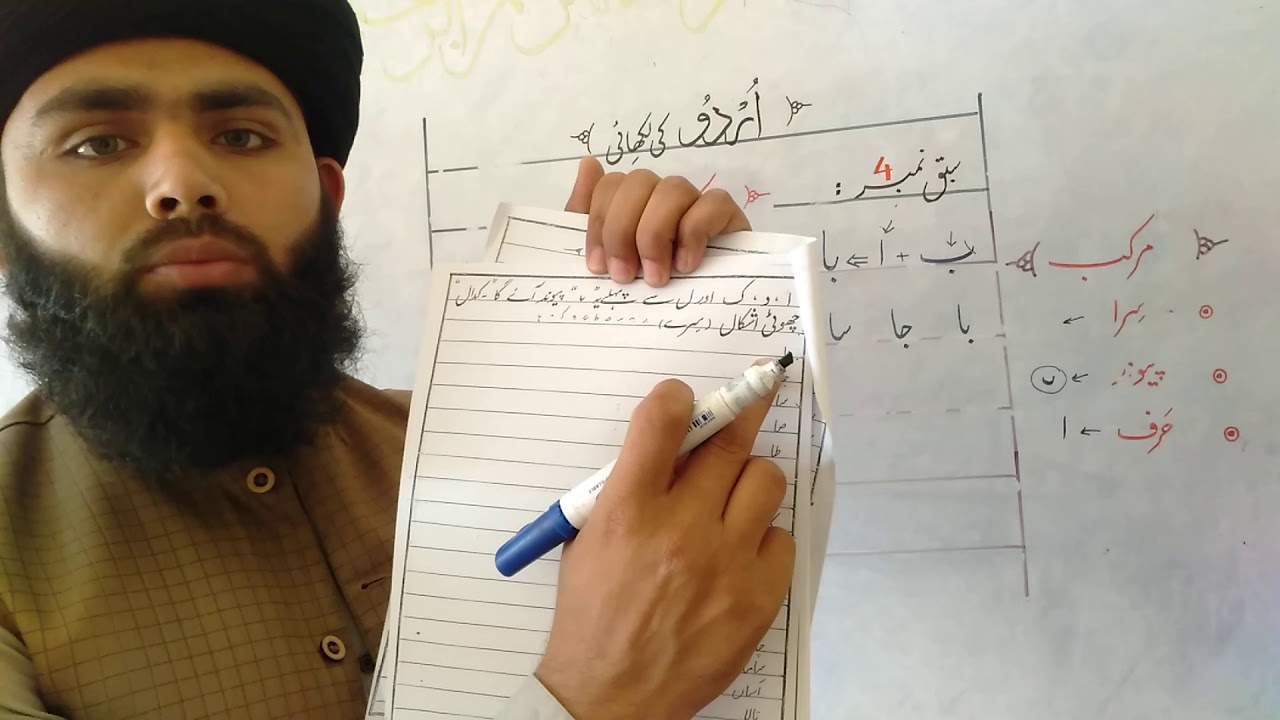 Urdu Handwriting Course | Lesson 4 | Calligraphy - YouTube