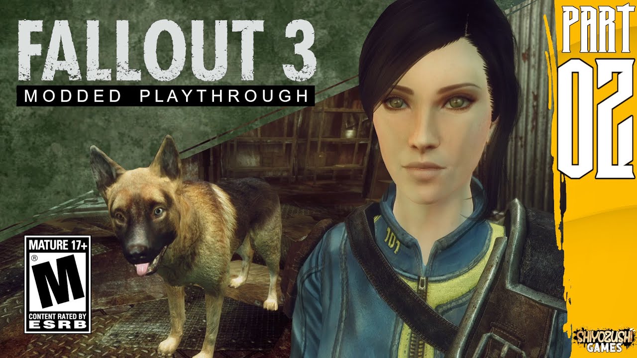 Let's Play Modded Fallout 3 Gameplay Walkthrough part 2 - YouTube