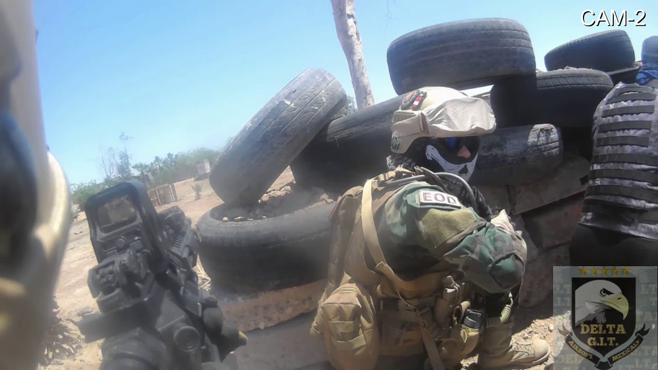Airsoft Mexicali, DELTA en campo apache V 1 - YouTube