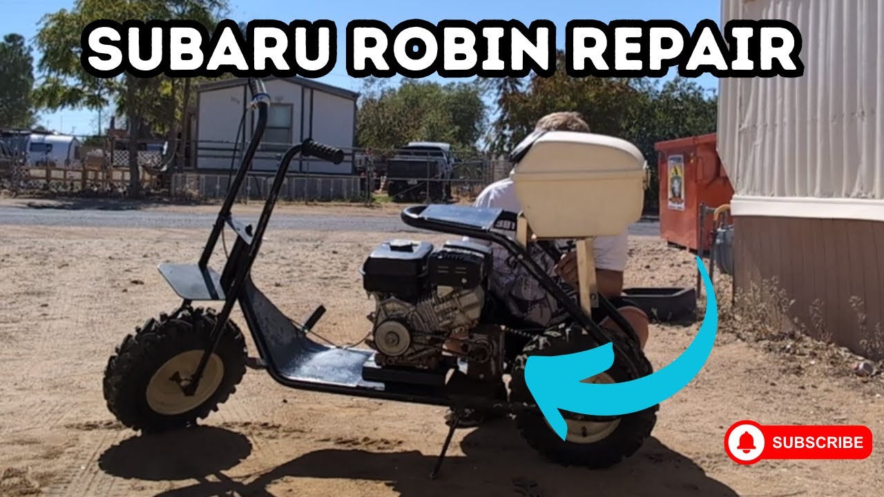 Scooter Revival: Fixing a Subaru Robin Engine for a Smooth Ride! - YouTube