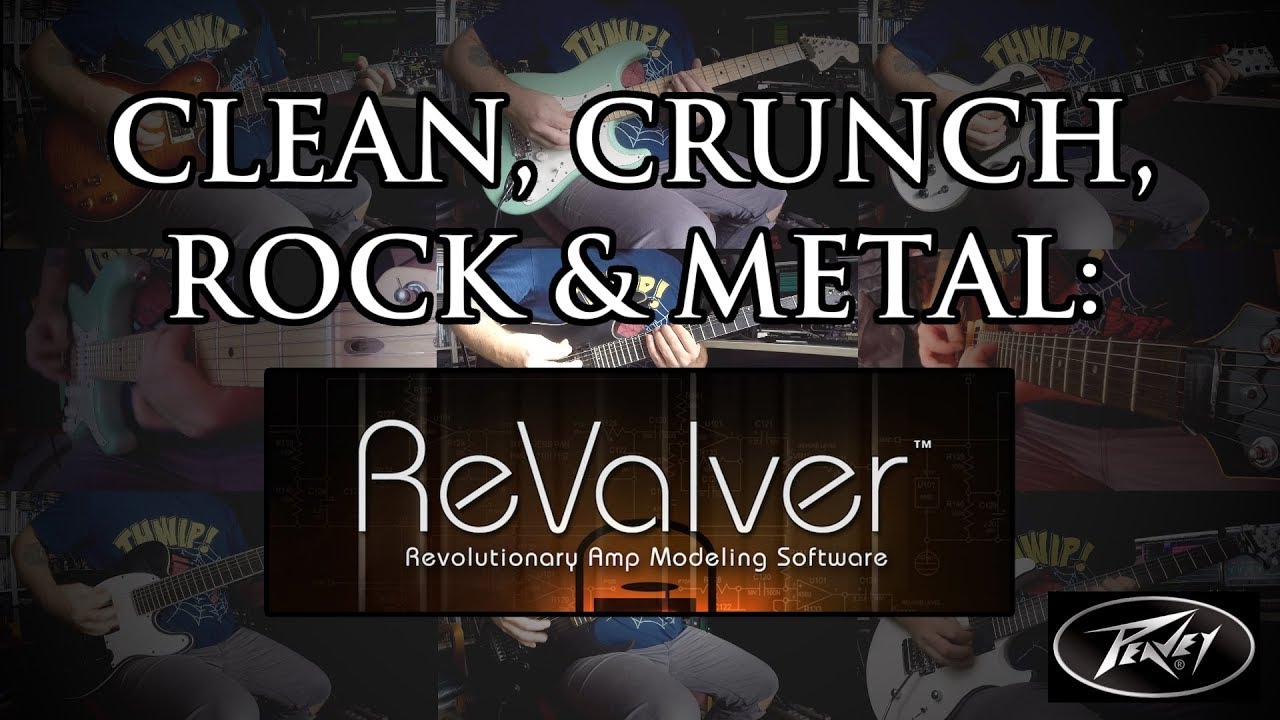 Clean, crunch, rock & metal: Peavey Revalver 4 - YouTube