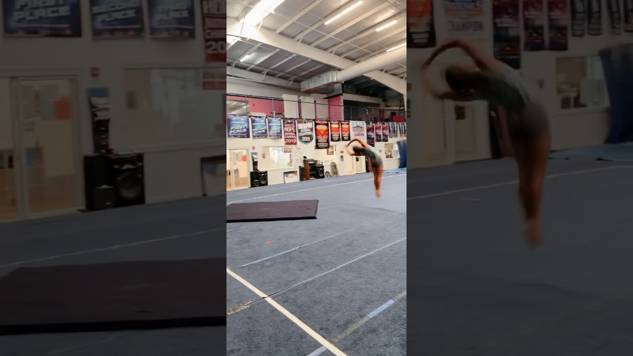 Full 1/2 Punch Front Pike | Floor Training - YouTube