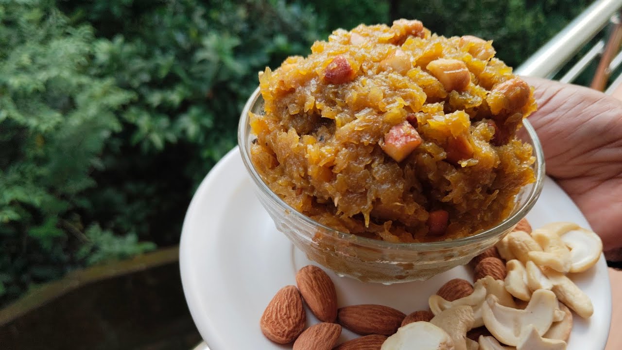 Pumpkin Halwa Recipe | yellow sweet pumpkin | Dessert 🍪 - YouTube