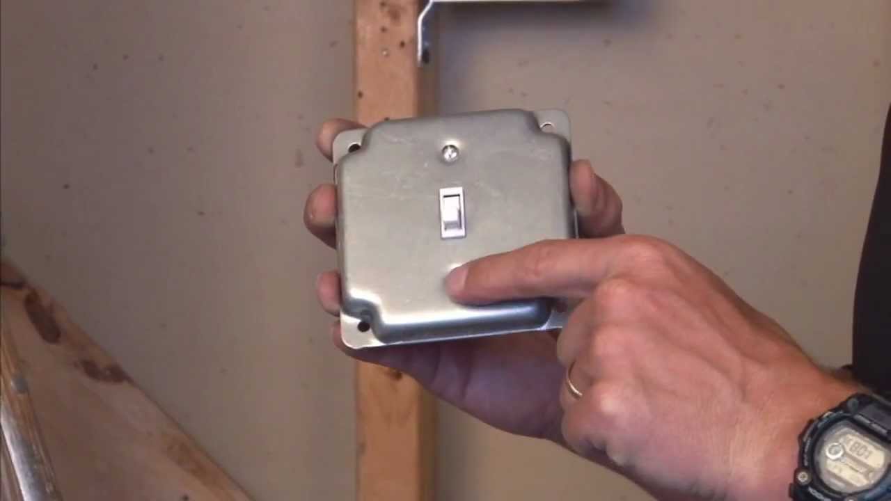 Industrial Surface Cover: 4" Square, 1/2" Raised Toggle Switch ...
