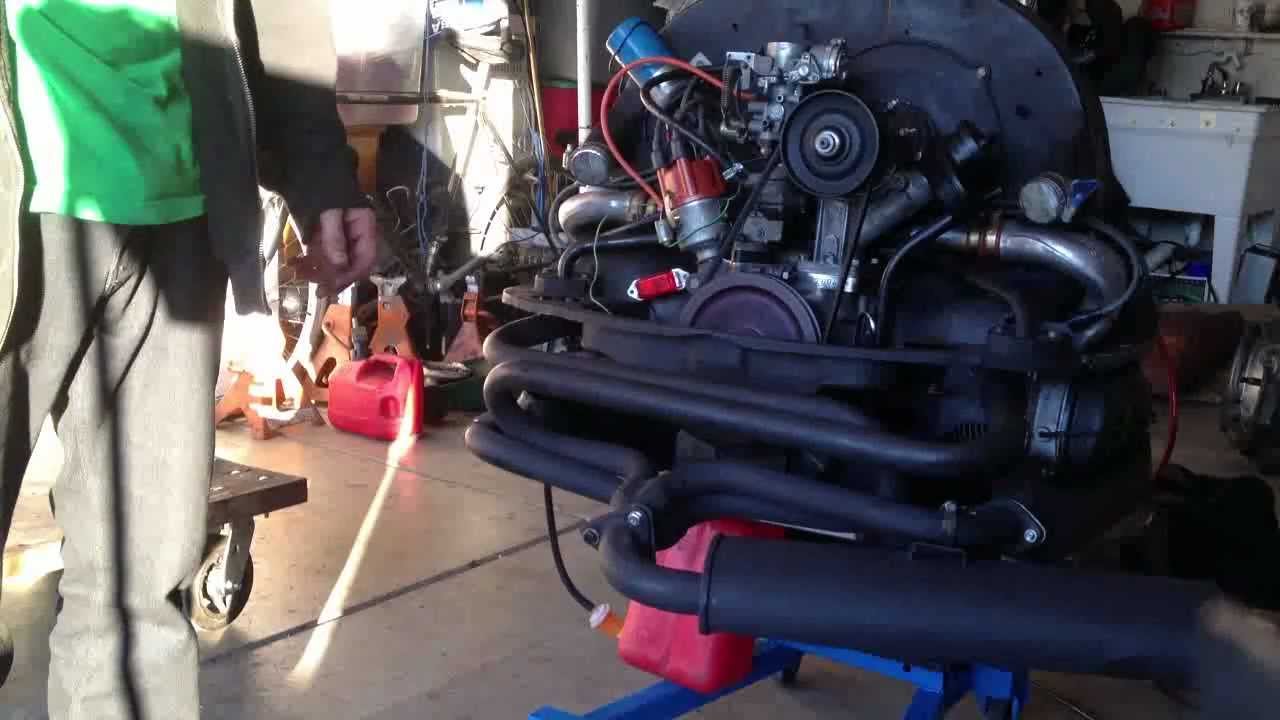 VW Engine Test Stand - YouTube