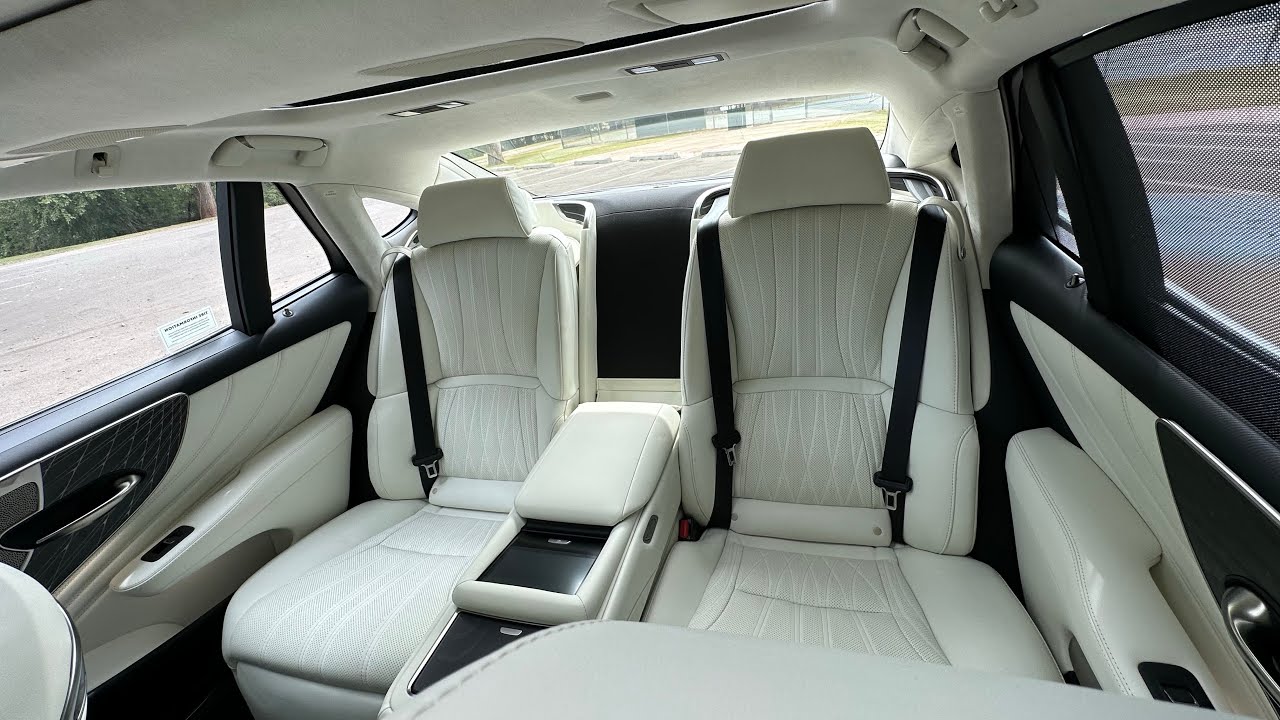 2023 Lexus LS 500 Rear Seat Demo - YouTube