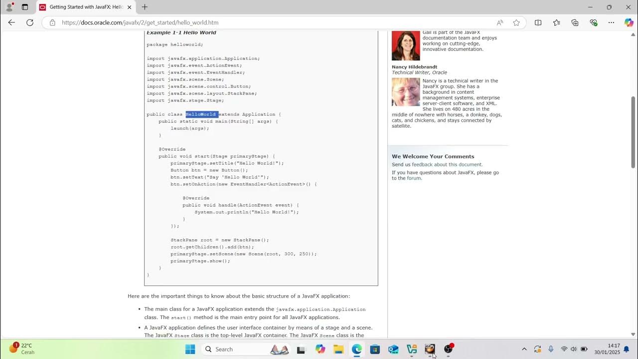 Bài 1: Hello World, JavaFX - YouTube