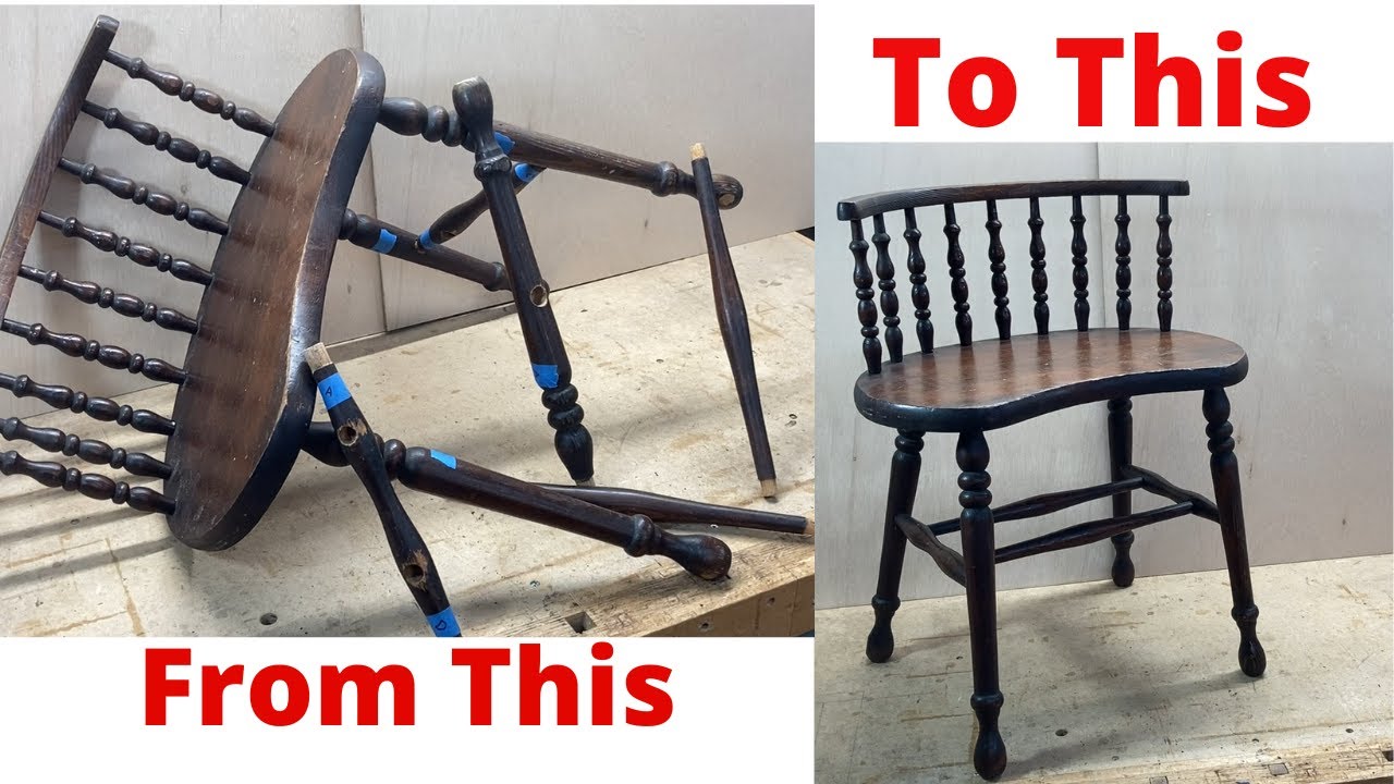 Strongest Chair Leg Repair - YouTube