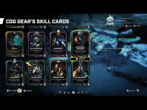 Gears 5 - Cog Gear Post Season 4 - Best Skill Card Build for Horde ...