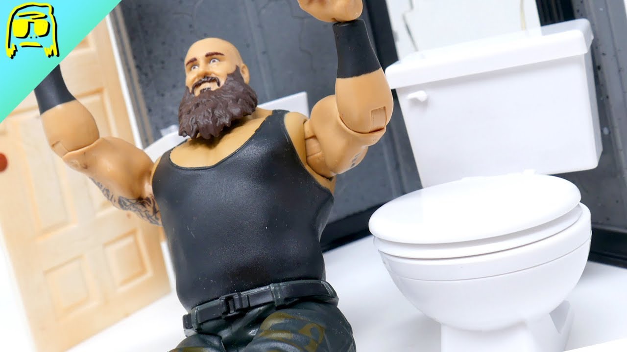 Hardcore Bathroom Playset for WWE Toys Unboxing, Construction & Review ...