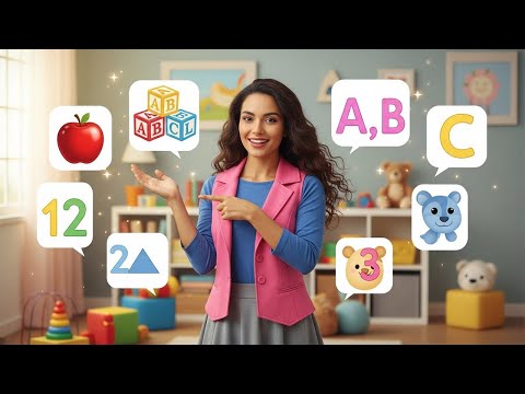 Miss Rose Intro 🎄Learning Songs for Babies & Toddlers #KidsLearning