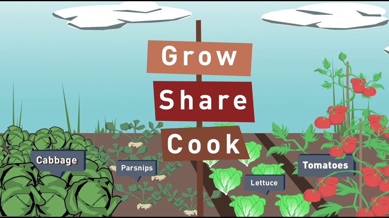 Grow, Share, Cook - YouTube
