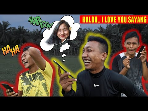 KOCAK!! Yang Kalah CROSSBAR Harus TELFON GEBETAN/PACAR & Bilang I LOVE U 😂