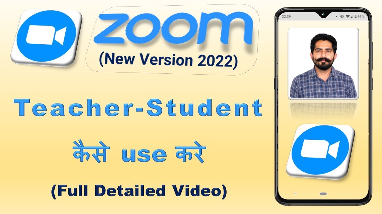 How to Use Zoom Meeting App For Online Classes - YouTube