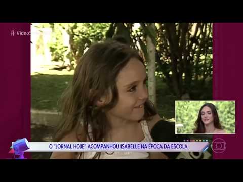 Isabelle Drummond entrevista Jornal Hoje 2002 - parte 2