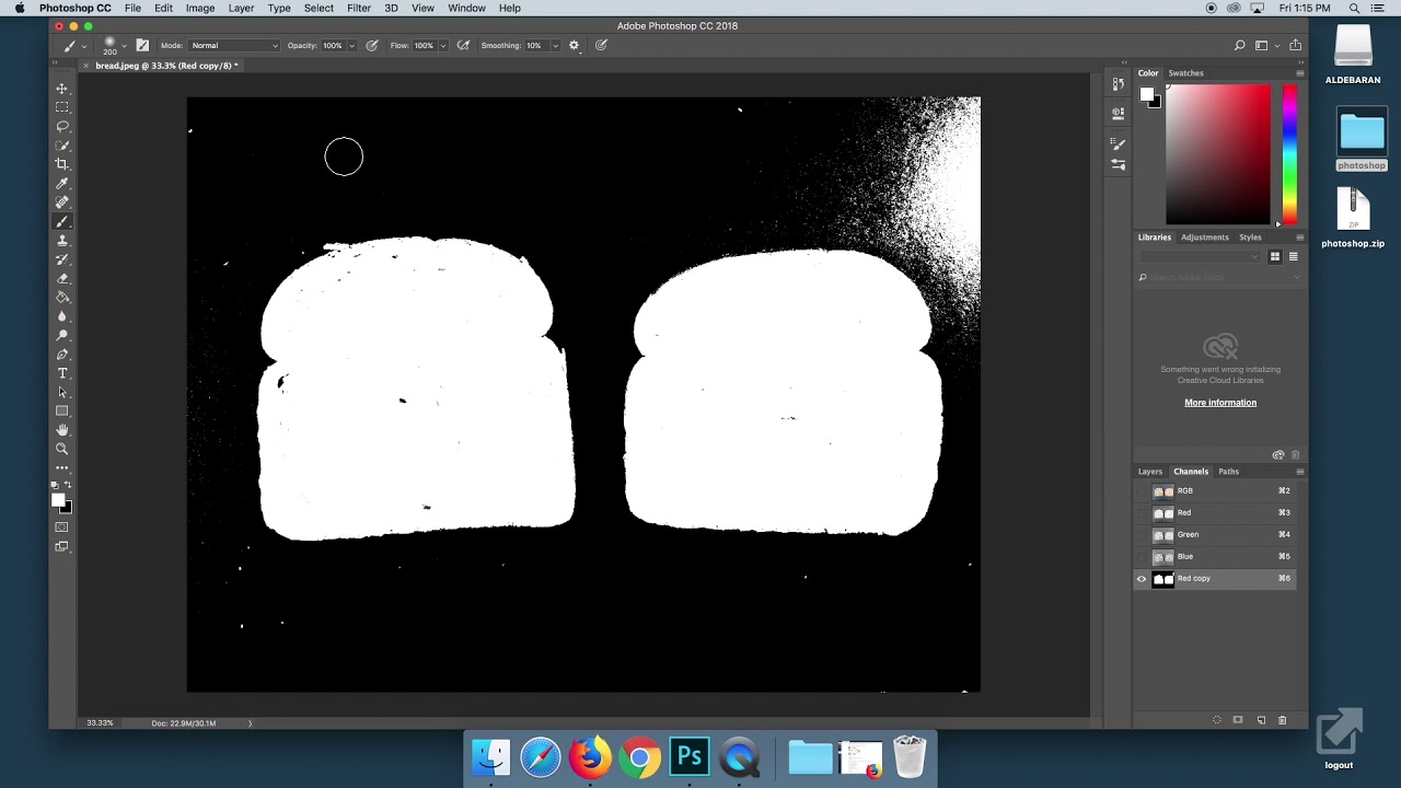 Photoshop: Apply Image - YouTube