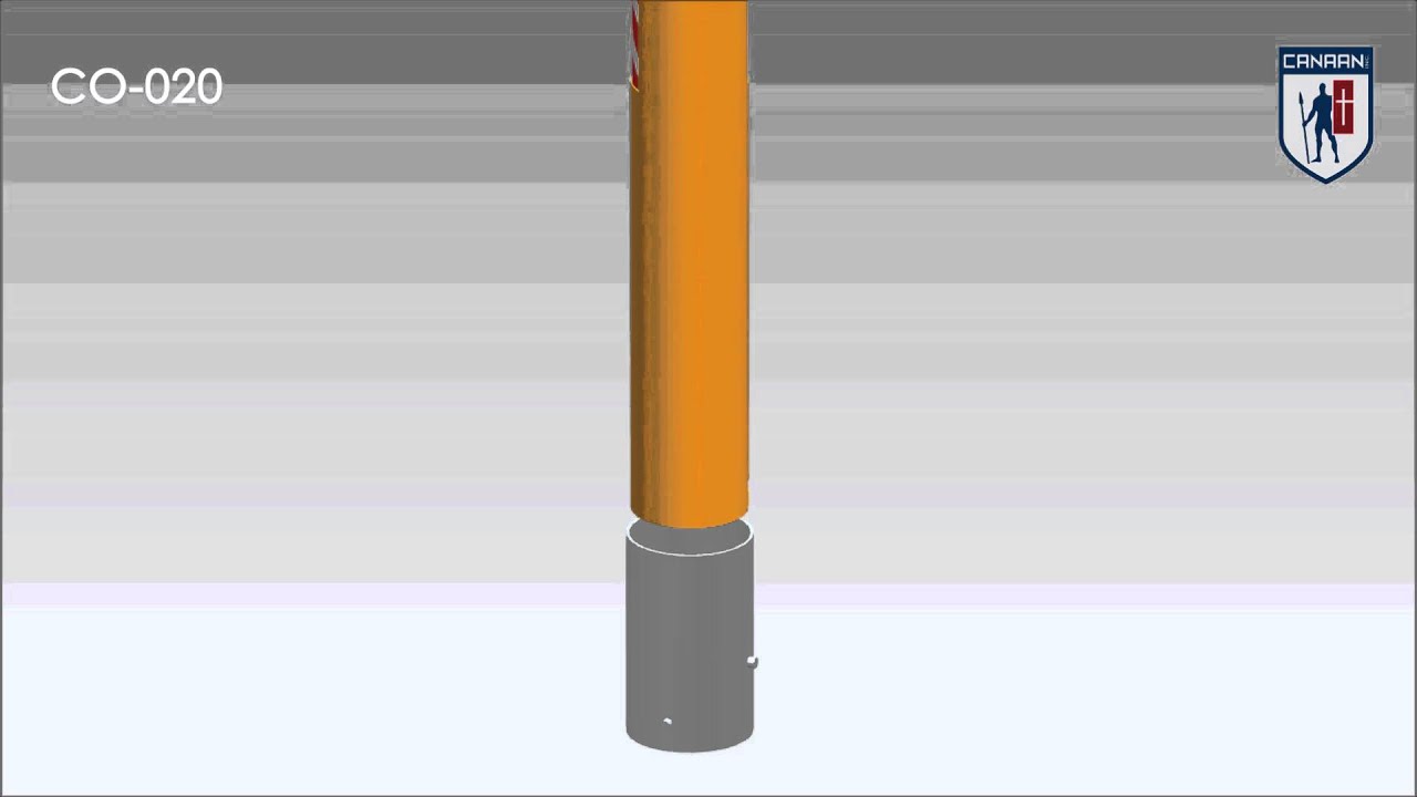 Bollard animation - YouTube