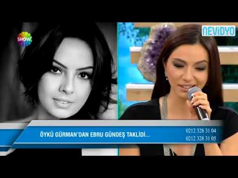 ÖYKÜ GÜRMAN'DAN EBRU GÜNDEŞ TAKLİT'İ