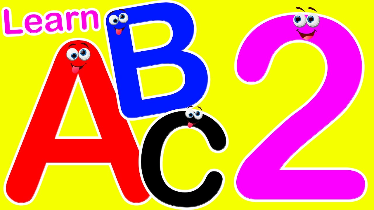 Best Learn ABC and 123 Numbers Compilation | Alphabet | Numbers ...