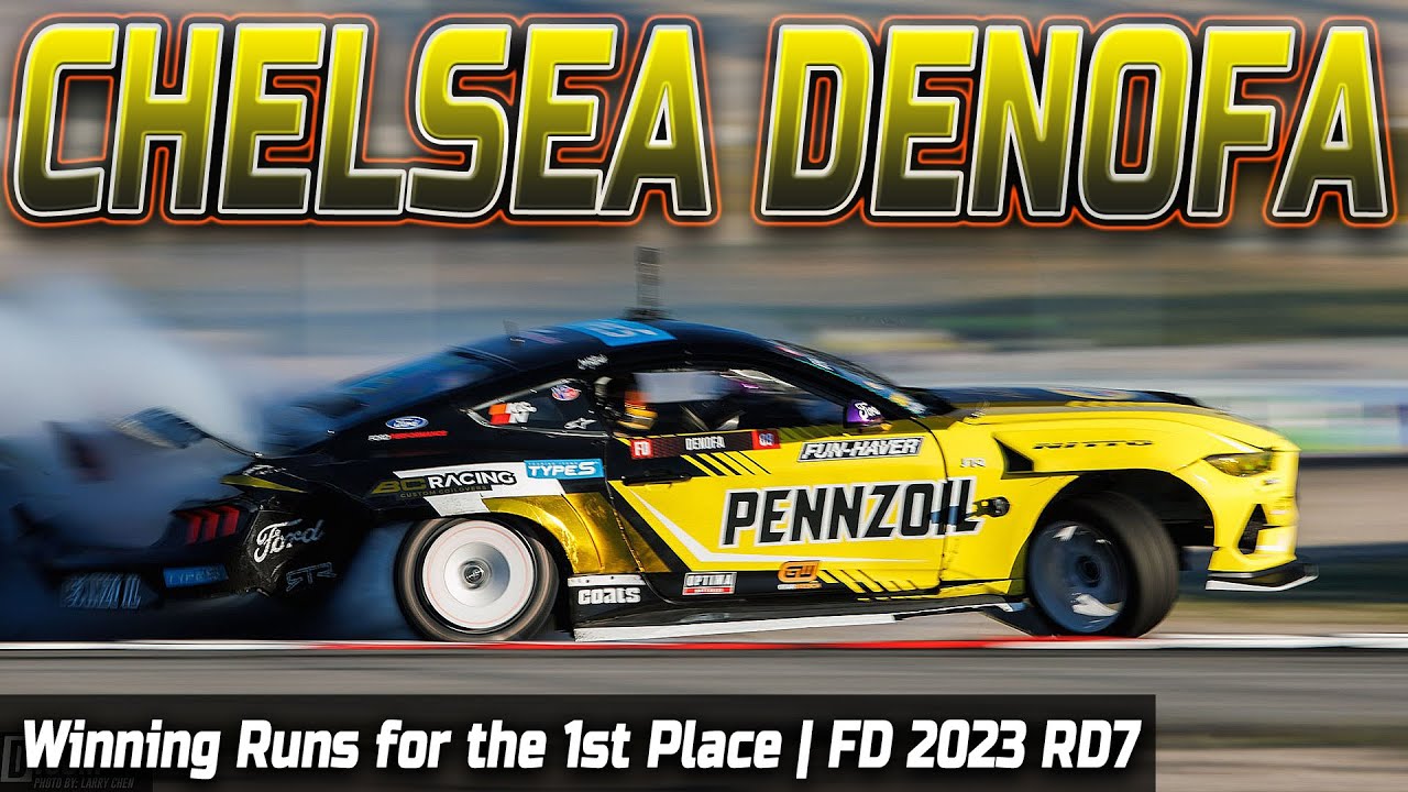 CHELSEA DENOFA Get the 3rd Victory on Formula Drift 2023 RD7 ...