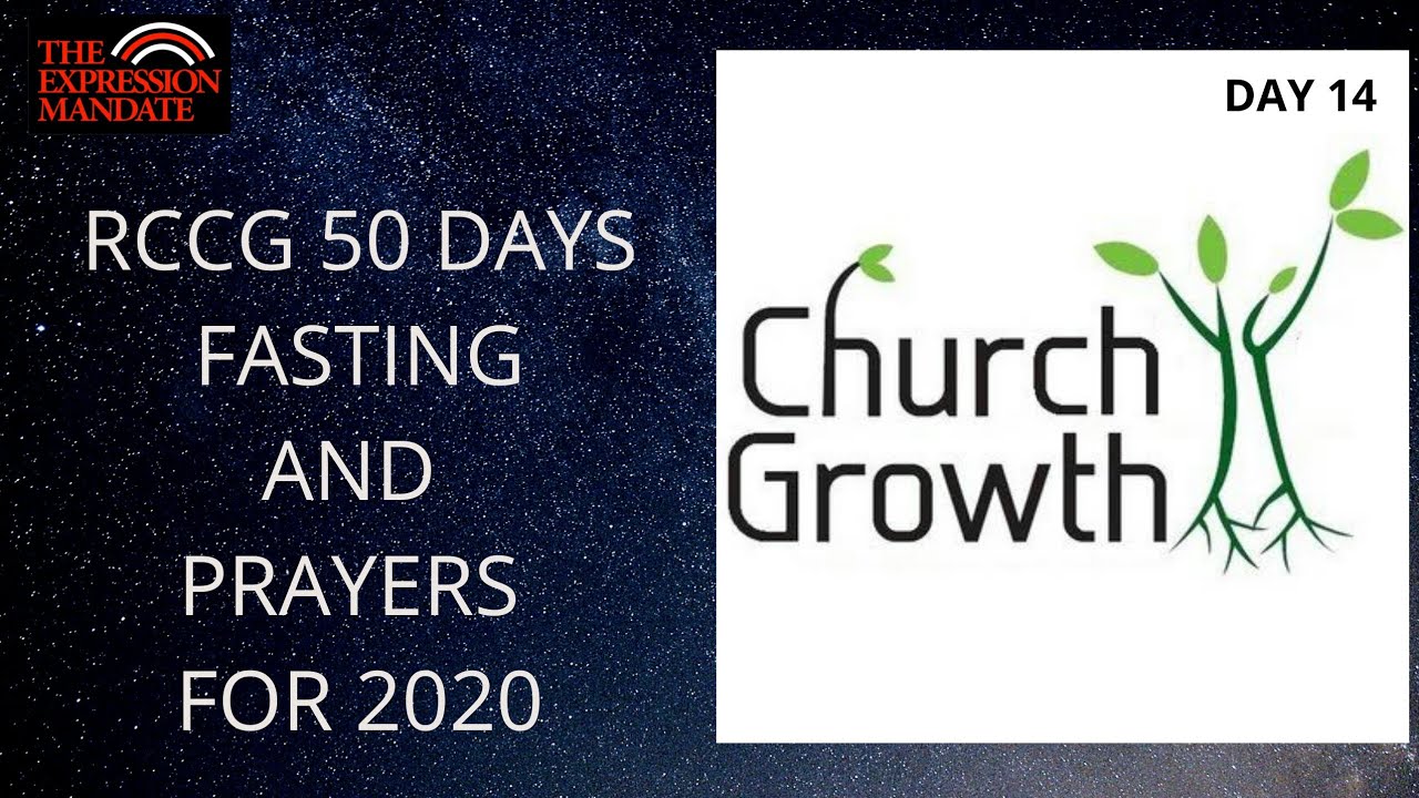 Day 14 - RCCG 50 Days Fasting and Prayers for 2020 - YouTube