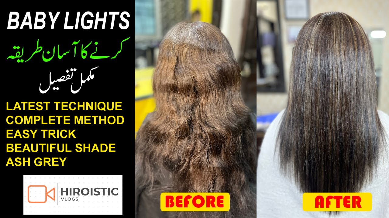 Hair Baby Lights | How to do Baby lights | Hair Babylights Complete ...