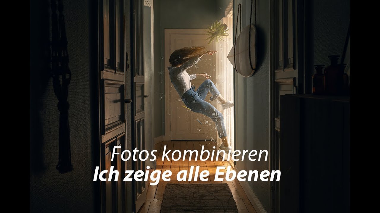 Alle Ebenen // Fotos kombinieren mit Photoshop // Adobe Contest - YouTube